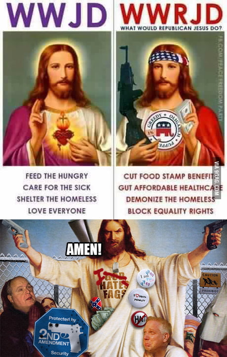 Republican Jesus Meme