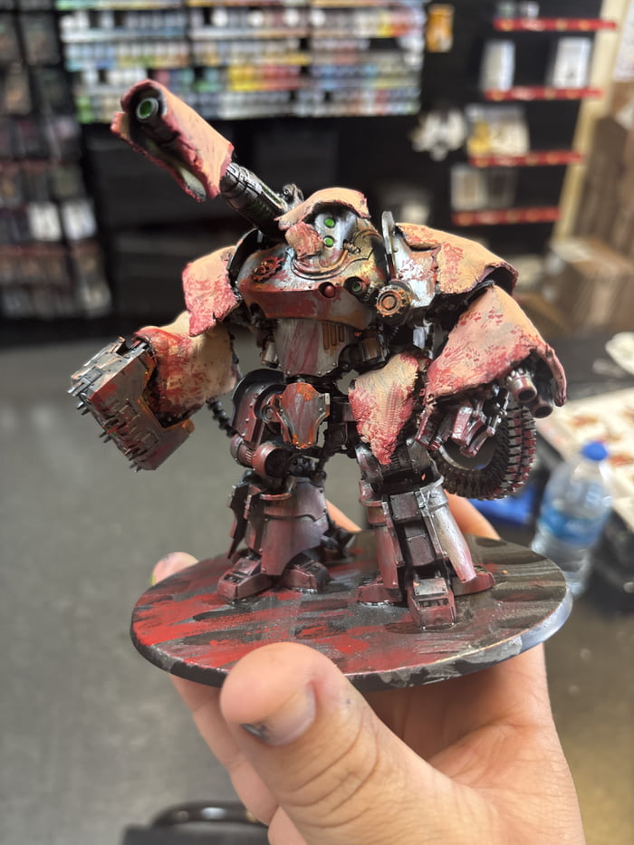 New mechanicum model turn into necron flayed one - 9GAG