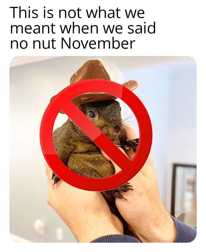 No but November off to a bad start - 9GAG