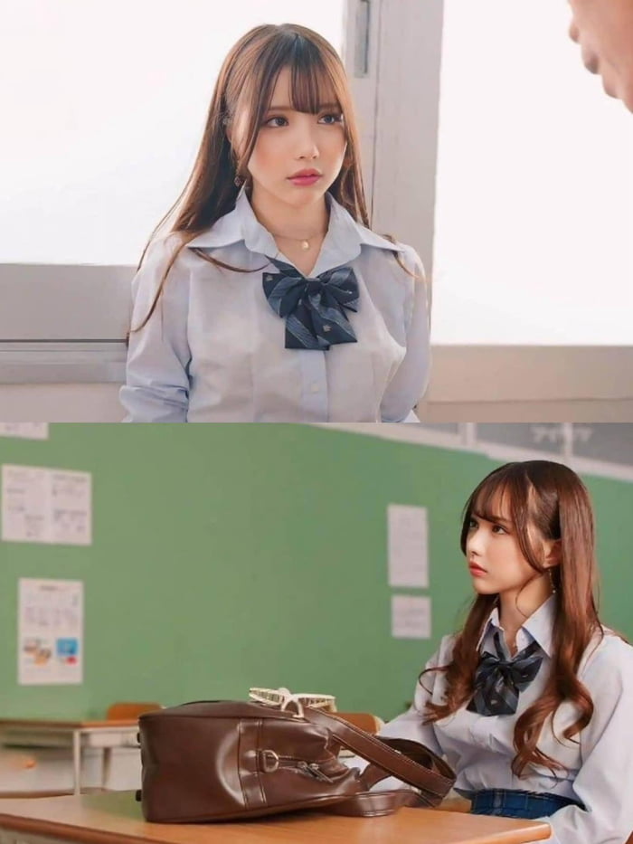 A cheeky schoolgirl - 9GAG