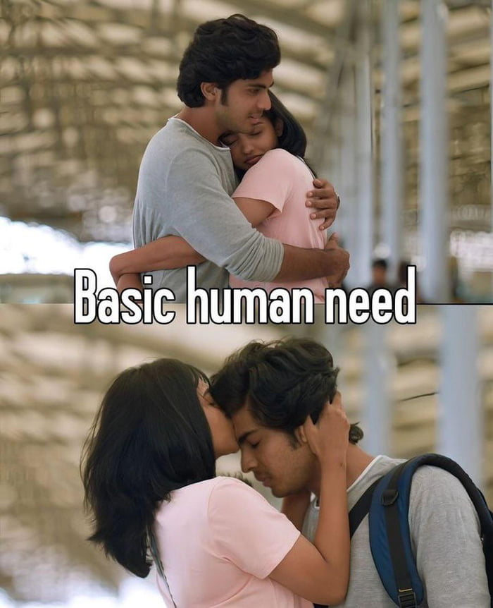 Human connection is a basic need.🥰 - 9GAG