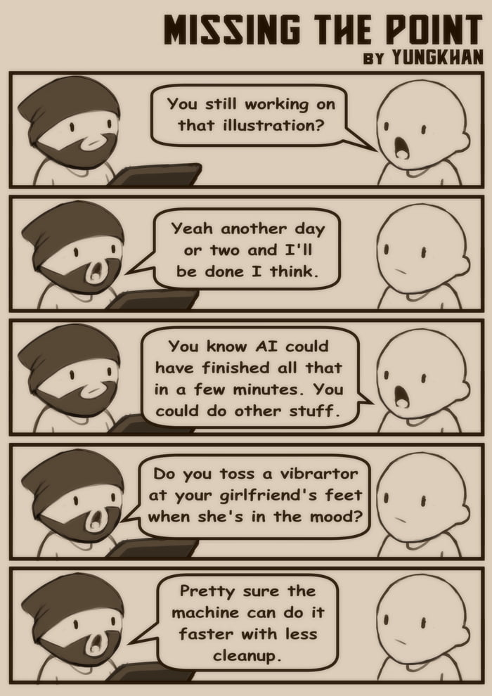 Missing the point. - 9GAG