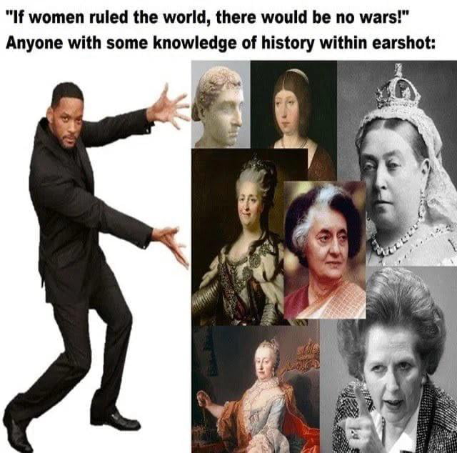 War is a gender-inclusive phenomenon - 9GAG