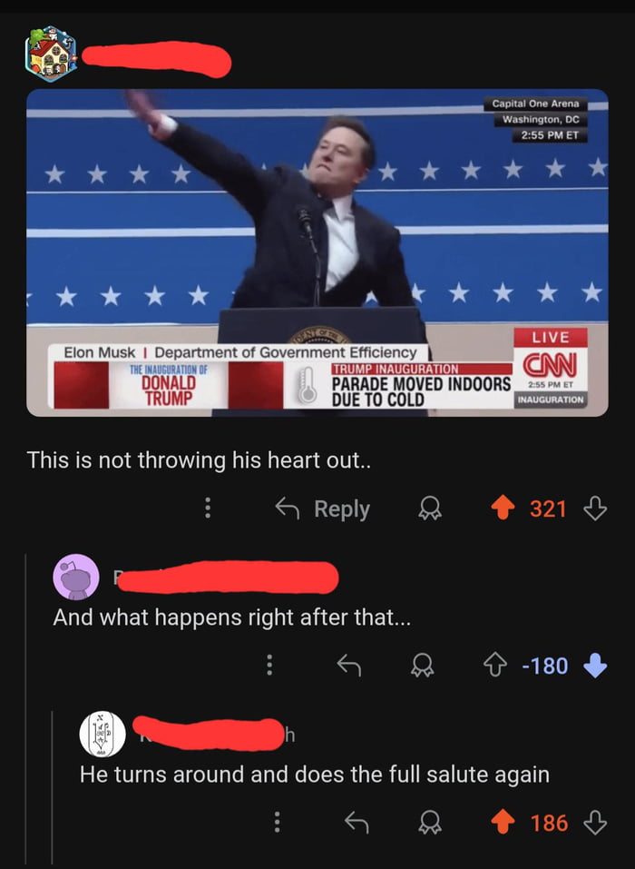 They were trying to make a point to defend him, just don't know where ...