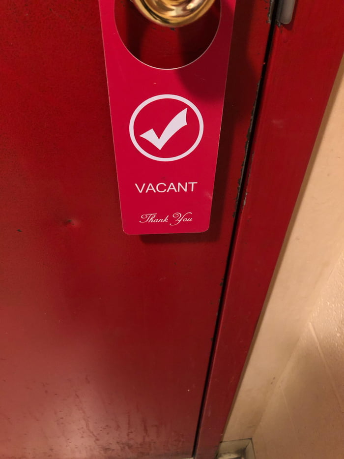 Confusing restroom sign at work - 9GAG