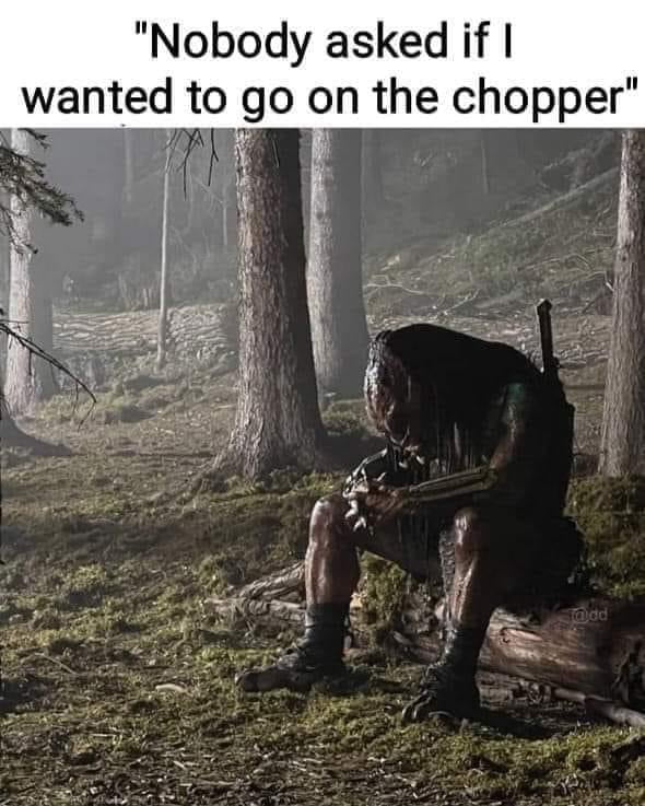 Sad predator noises - 9GAG