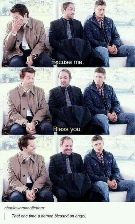 Supernatural Funny Castiel