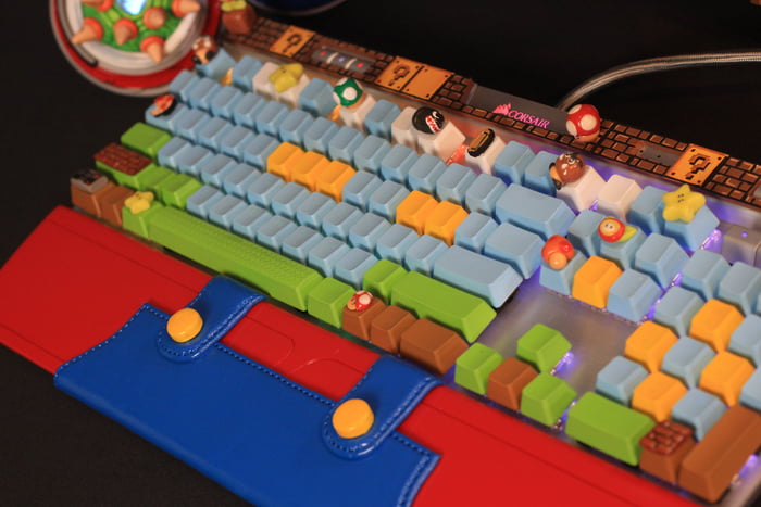 This Mario-Themed Computer Setup Brings Back Nostalgia - 9GAG