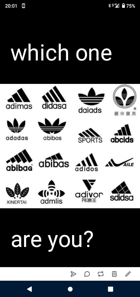 Fake adidas - 9GAG