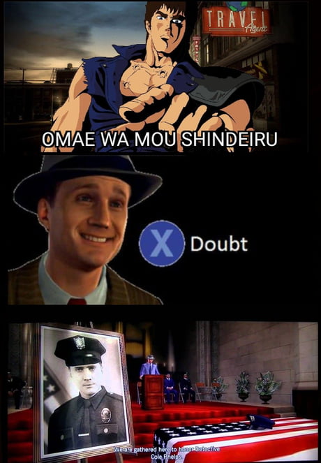 Cole Phelps Doubt Meme