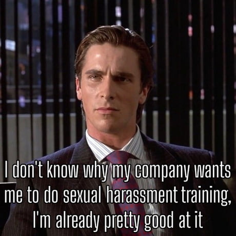 Best Funny patrick bateman Memes - 9GAG