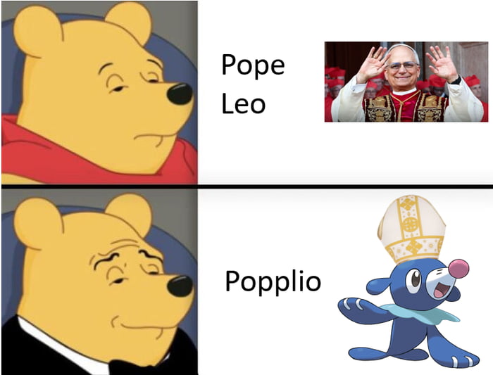 Pope Leo VS Popplio - 9GAG