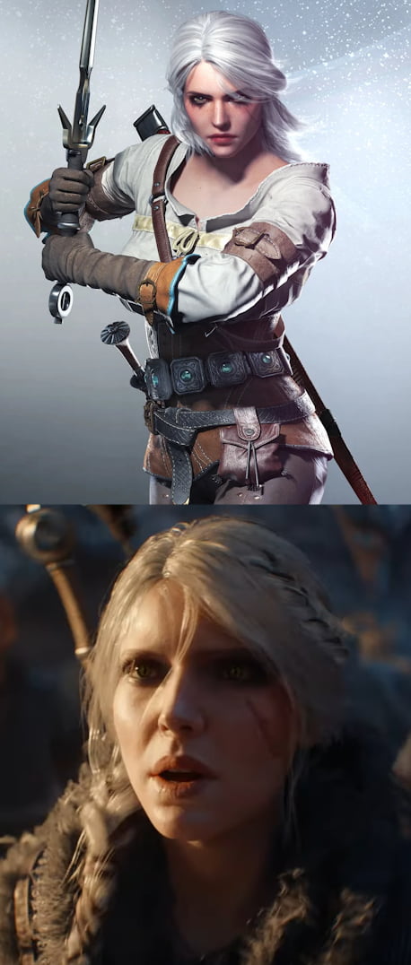 The Ciri we wanted vs the Ciri we got - 9GAG
