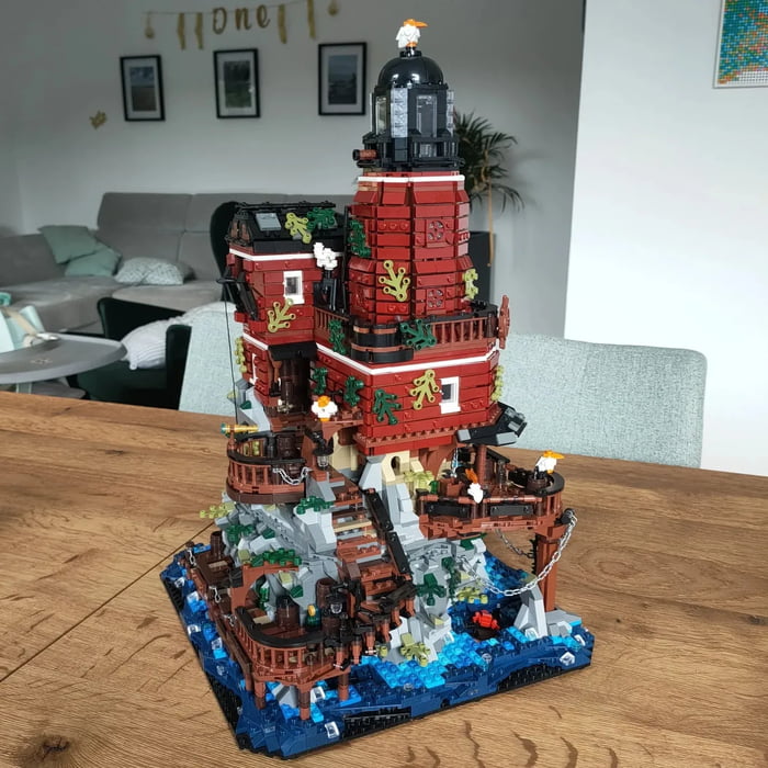 "Lighthouse of the Astronomer" by Bluebrixx (not LEGO) - 9GAG