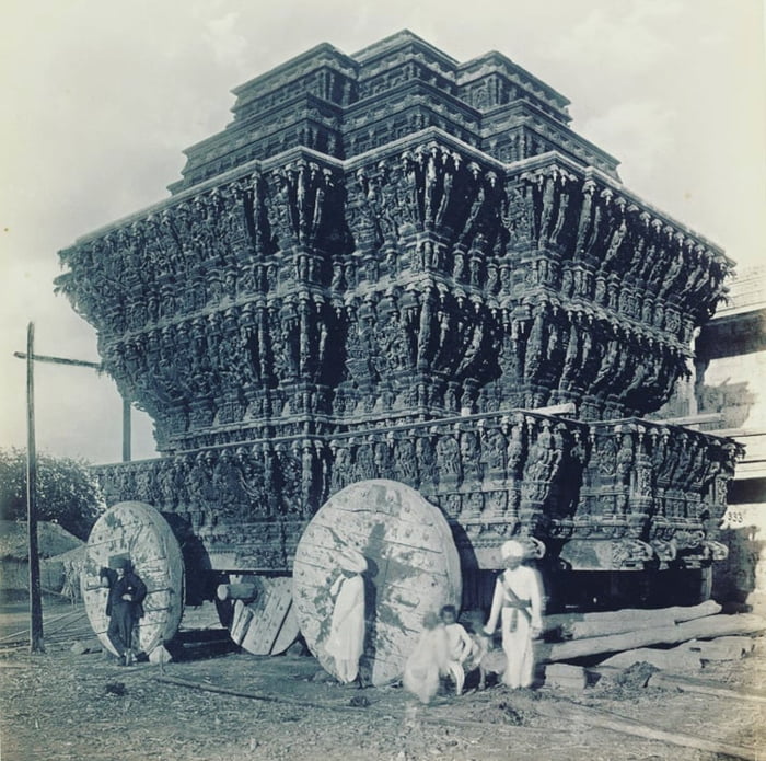 The "Large Juggernaut Cart", India, 1868 - 9GAG