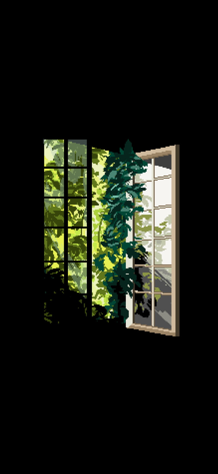 Pixel art window - - 9GAG