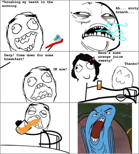 Derp Rage Comics Rage Comic, Birthday By Brassia On DeviantArt