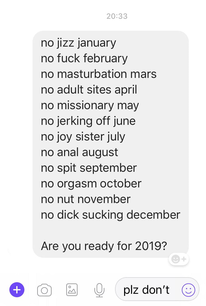 No Nut November Just Finished My Girlfriend Sent Me This 9gag