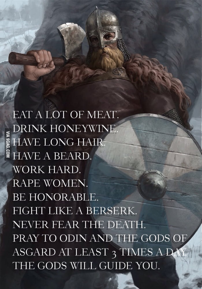 THE 'HOW TO BE A VIKING' GUIDE - 9GAG