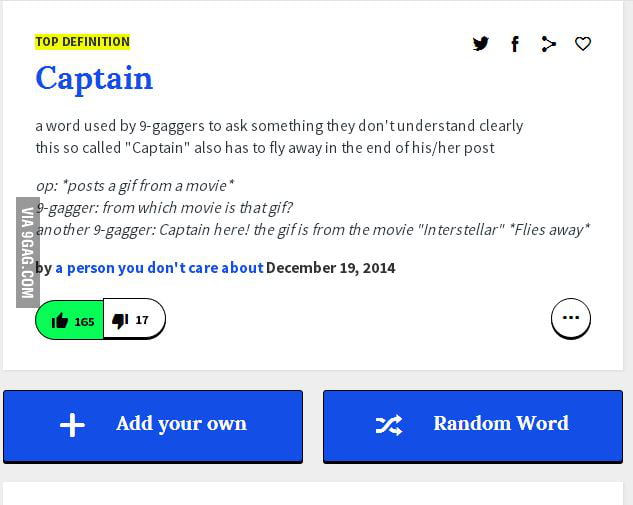 Captains we did it we changed the meaning of captain - 9GAG