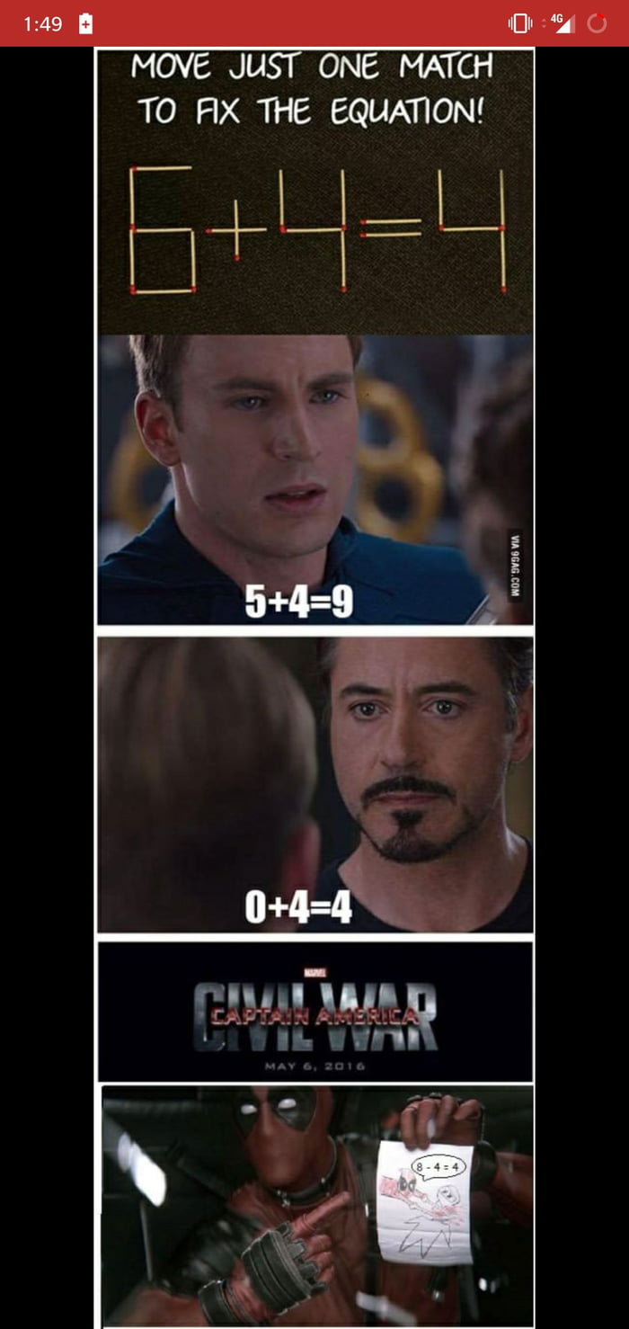 Avengers math war - 9GAG