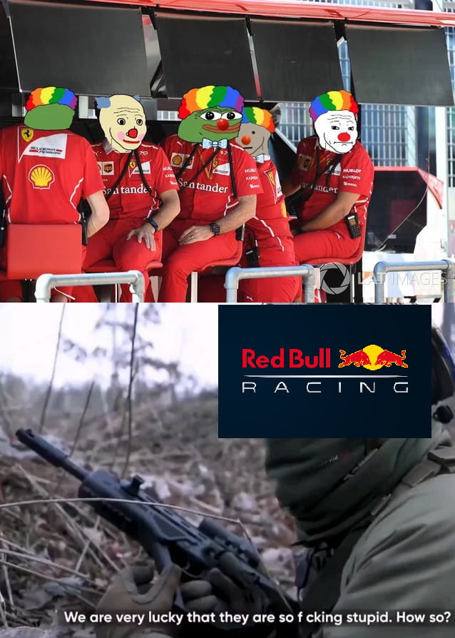 Ferrari clowns strike again - 9GAG