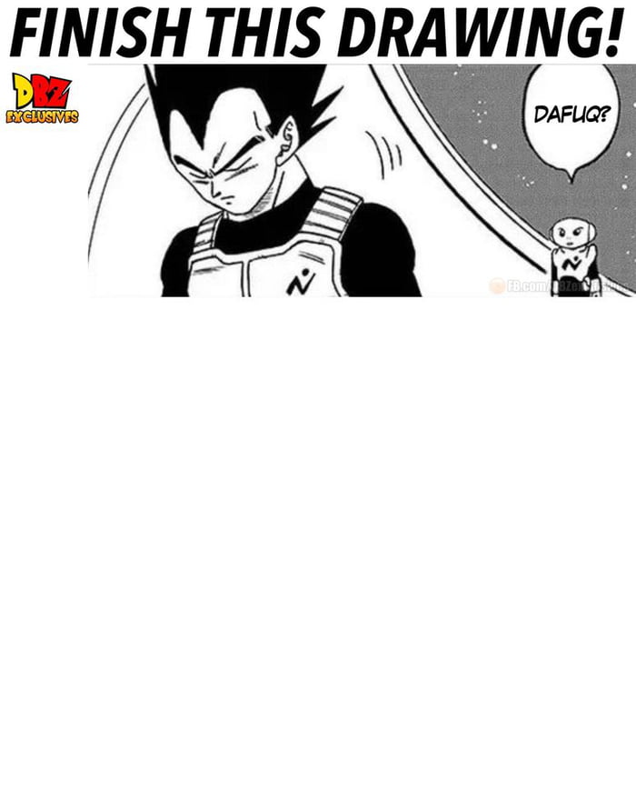 Finish the drawing - 9GAG