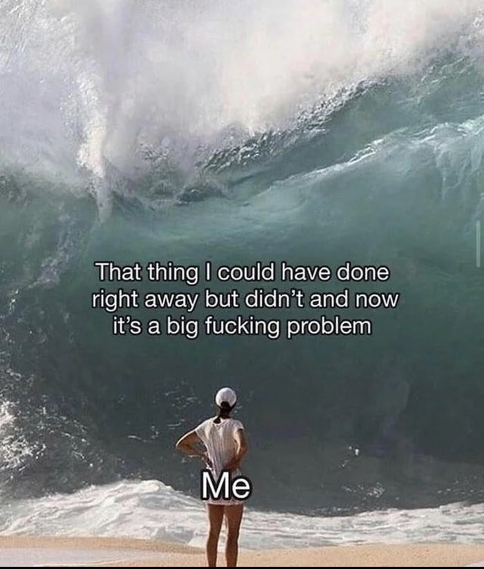 I don’t want peace, I want problems…always. - 9GAG