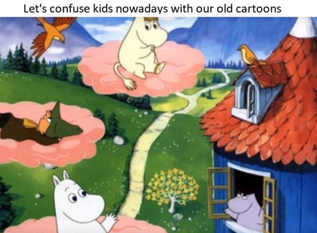 Moomin Groke Scary