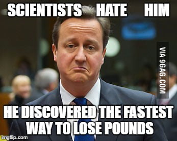 Sad David Cameron - 9GAG