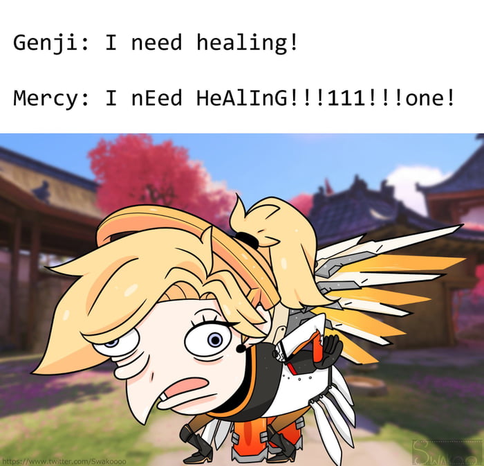 Mercy-Memes are best memes - 9GAG