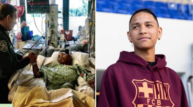 In 2018, during the Parkland school shooting, 15 yr old Anthony Borges ...