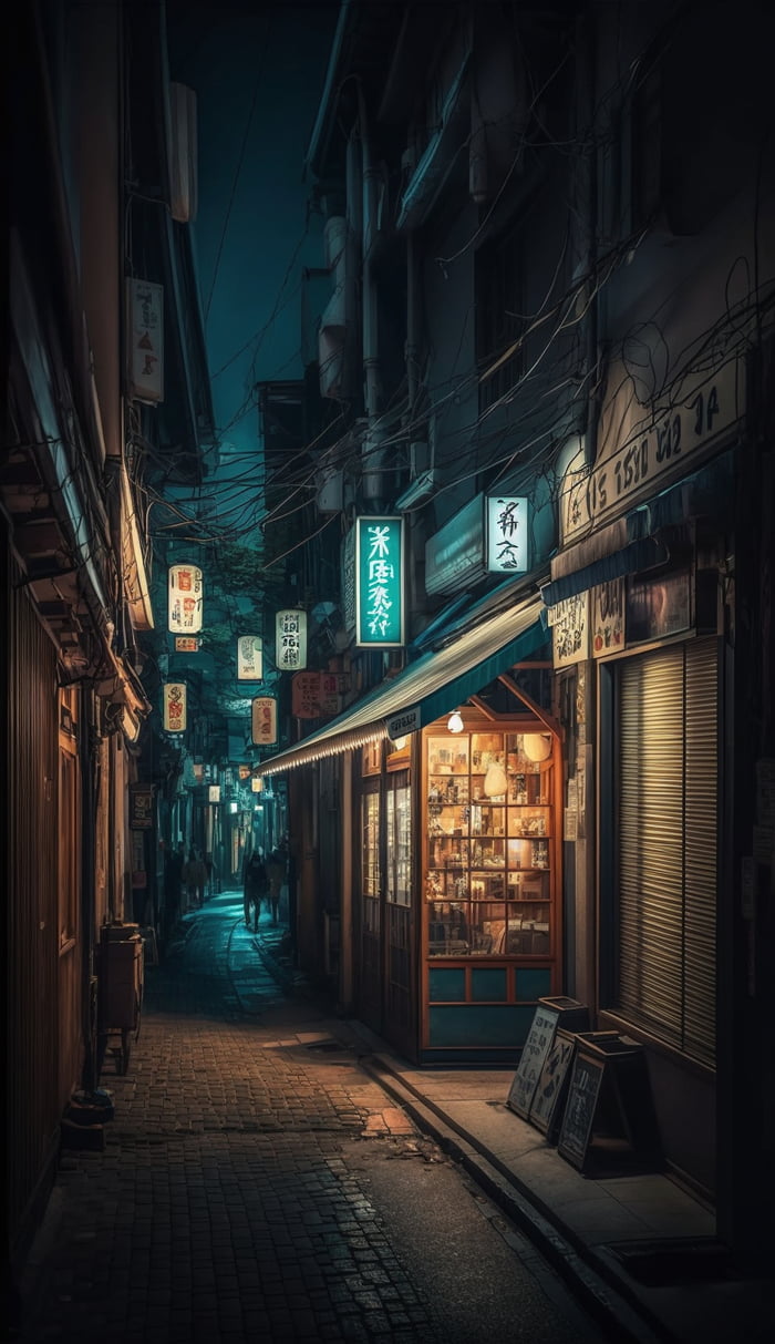 Japanese alley - 9GAG