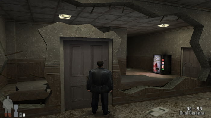 "Door is locked" Gotta love Max Payne! - 9GAG