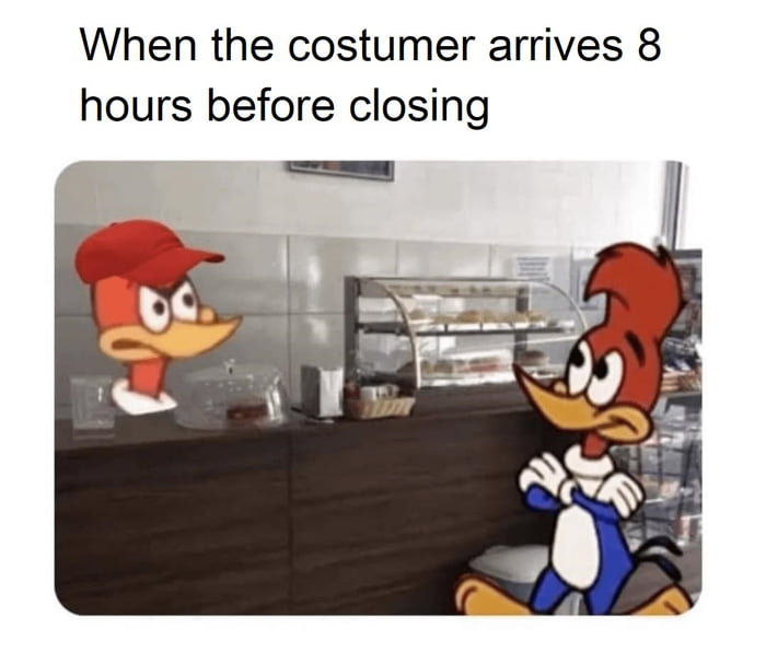 Don't they have anywhere else to be?? - 9GAG