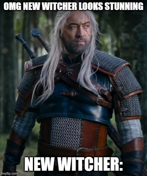 OMG new witcher LOOKS STUNNING! - 9GAG