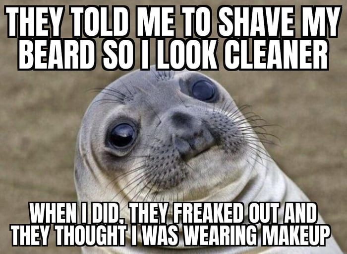 Note to self: "don't do 'baby bottom smooth' shave" - 9GAG