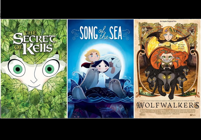 Here are a different breed of animated movies of from Cartoon Saloon ...
