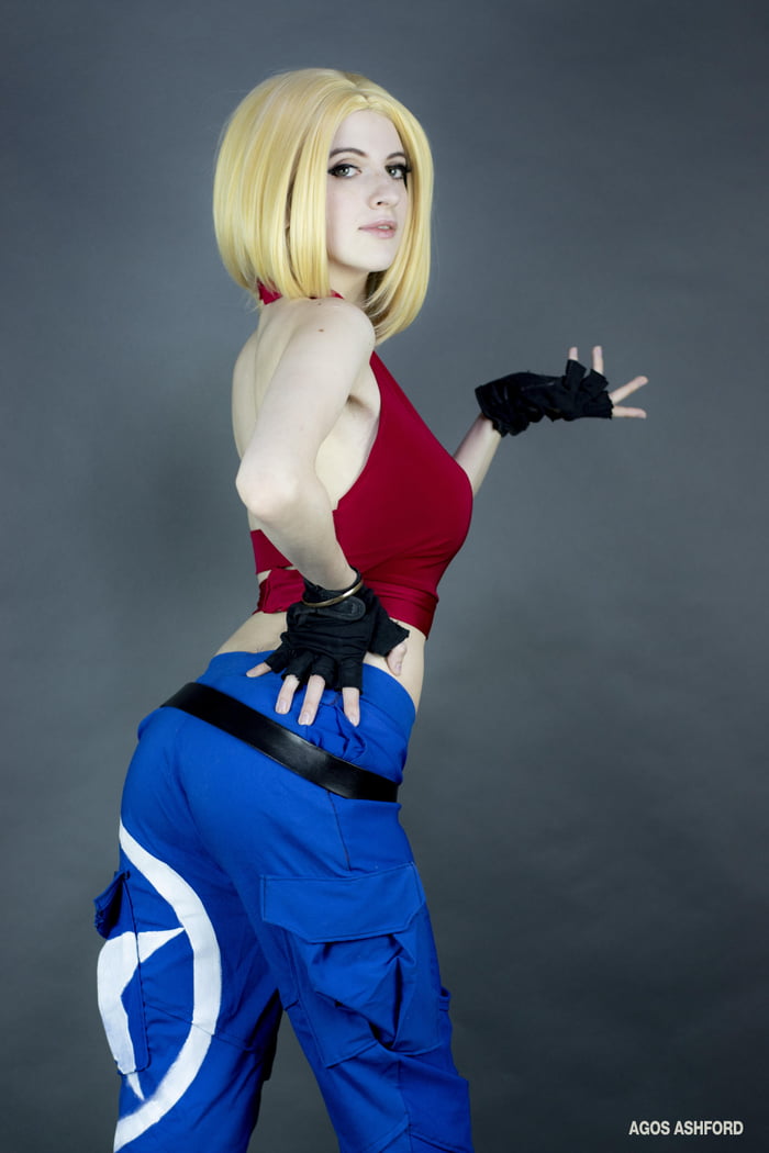 Blue Mary from KOF by @agosashford - 9GAG