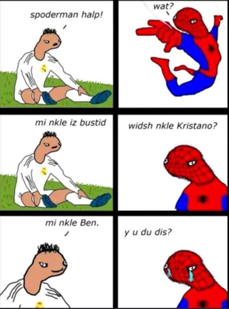 Spoderman Onkel Ben Meme ATC Memes Uncle Ben: Remember With Great