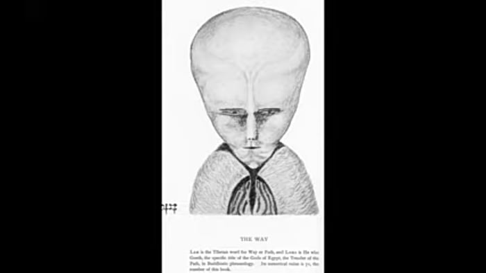Alien called Lam visited Aleister Crowley, 1918. Did I say alien...I ...