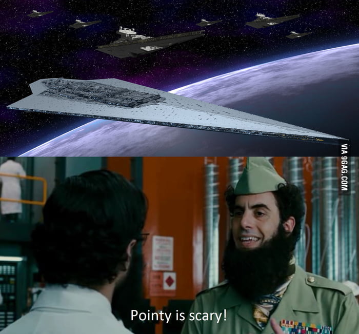 Pointy is scary! - 9GAG