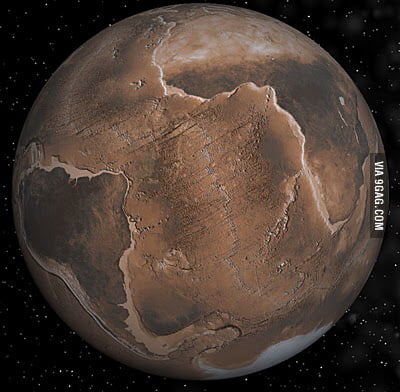 Planet Earth Without Water