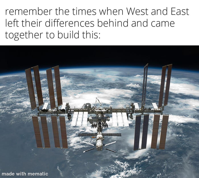 Truly a monument of a bygone era of peace and collaboration - 9GAG