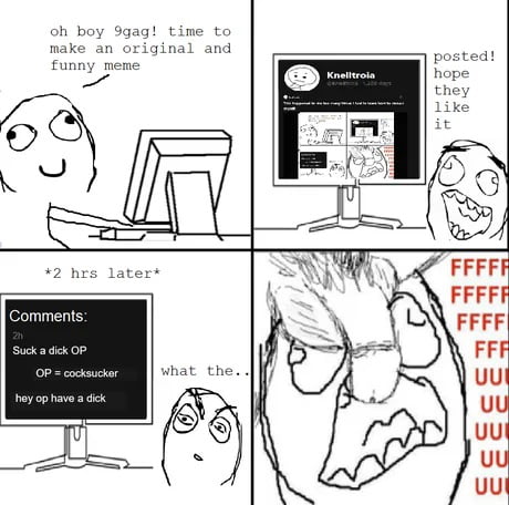 We're doing rage comics again? Lemme show this one more time. - 9GAG