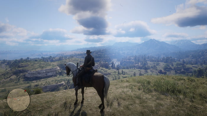 Look at this draw distance. This is a 7 year-old game. - 9GAG