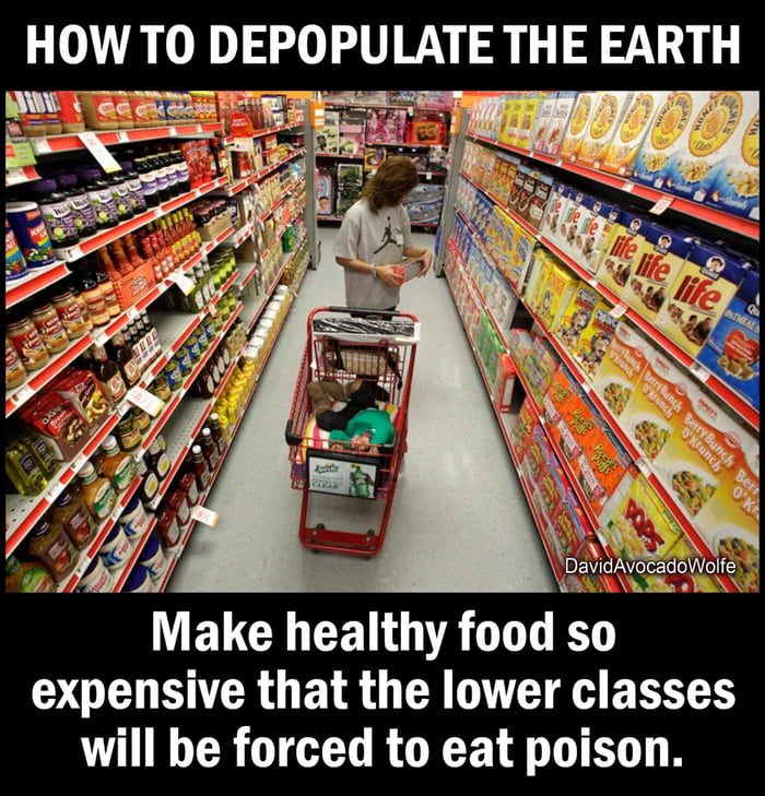 Make Real Food Cheap Again - 9GAG