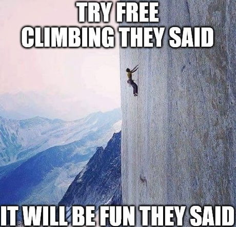 Funny Climbing Memes