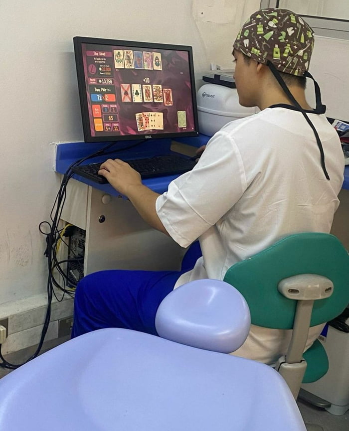 Yes Doc, you can finish your Balatro run, my exam can wait - 9GAG