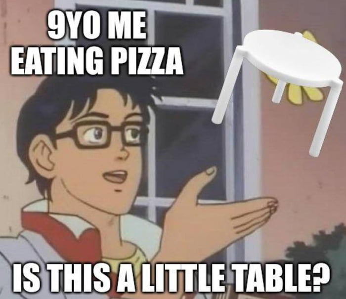 Cute little table for little people - 9GAG